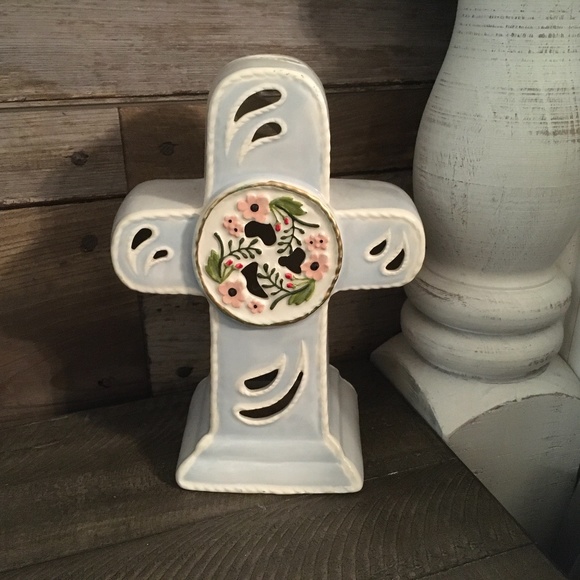 Accents | Ceramic Cross | Poshmark